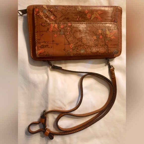 Patricia Nash | Bags | Patricia Nash Cross Body Purse Wallet Map | Poshmark